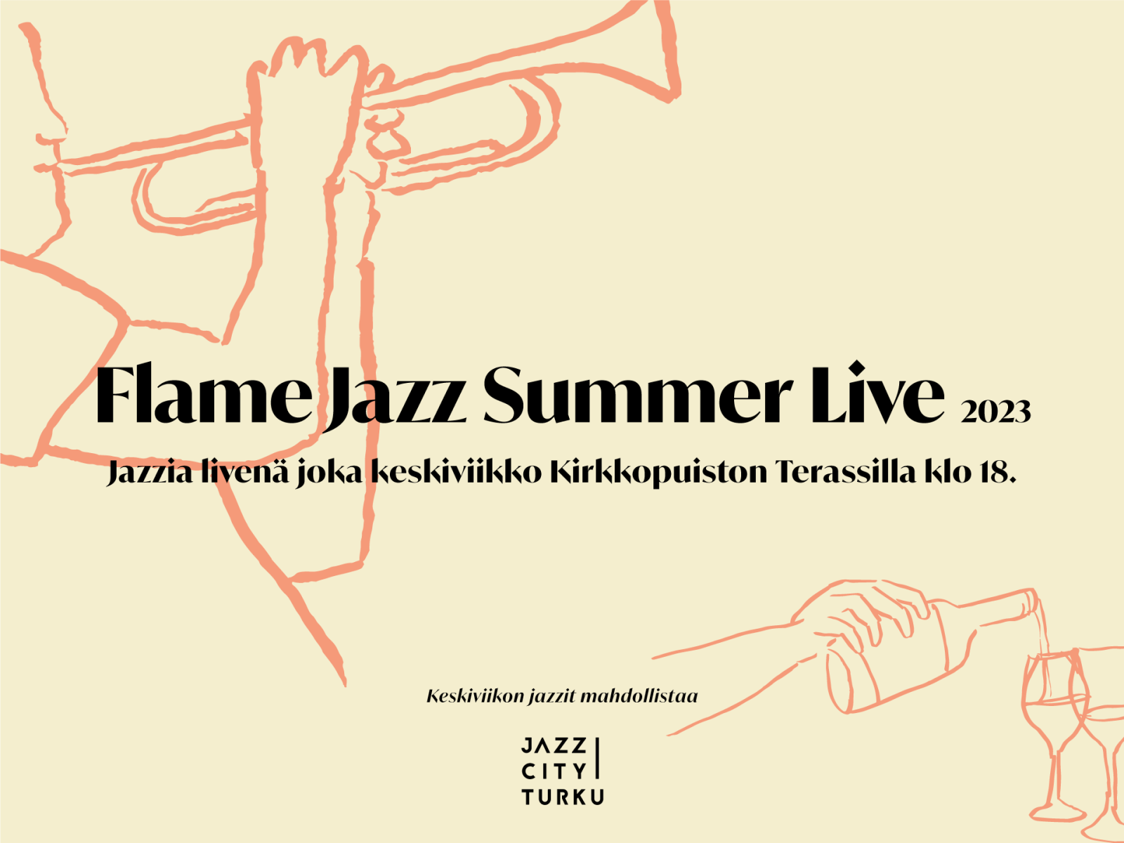 Flame Jazzin kesäkonsertit Kirkkopuiston Terassilla - Flame Jazz